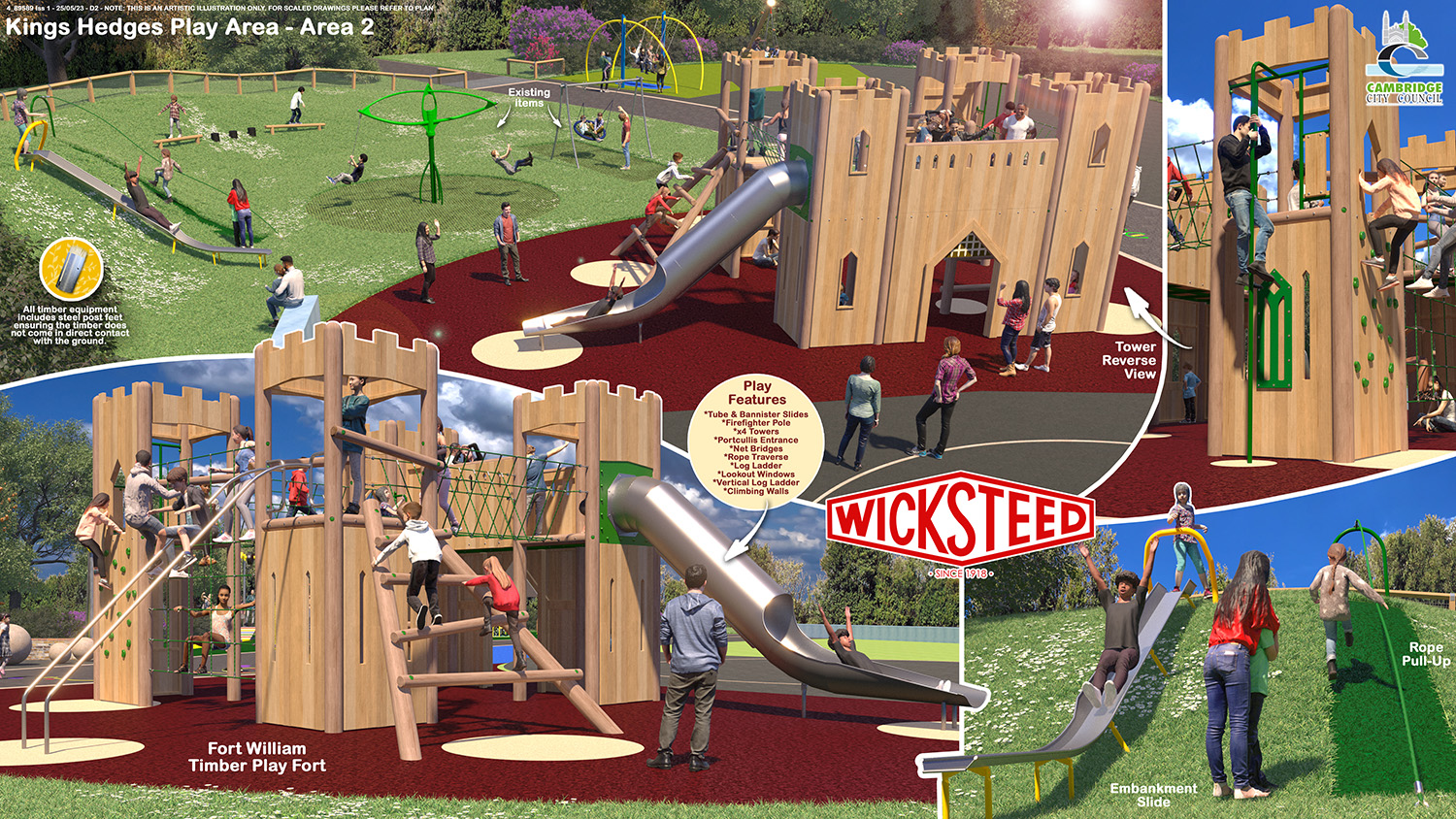 Project: King’s Hedges recreation ground play area redev... | Cambridge City Council